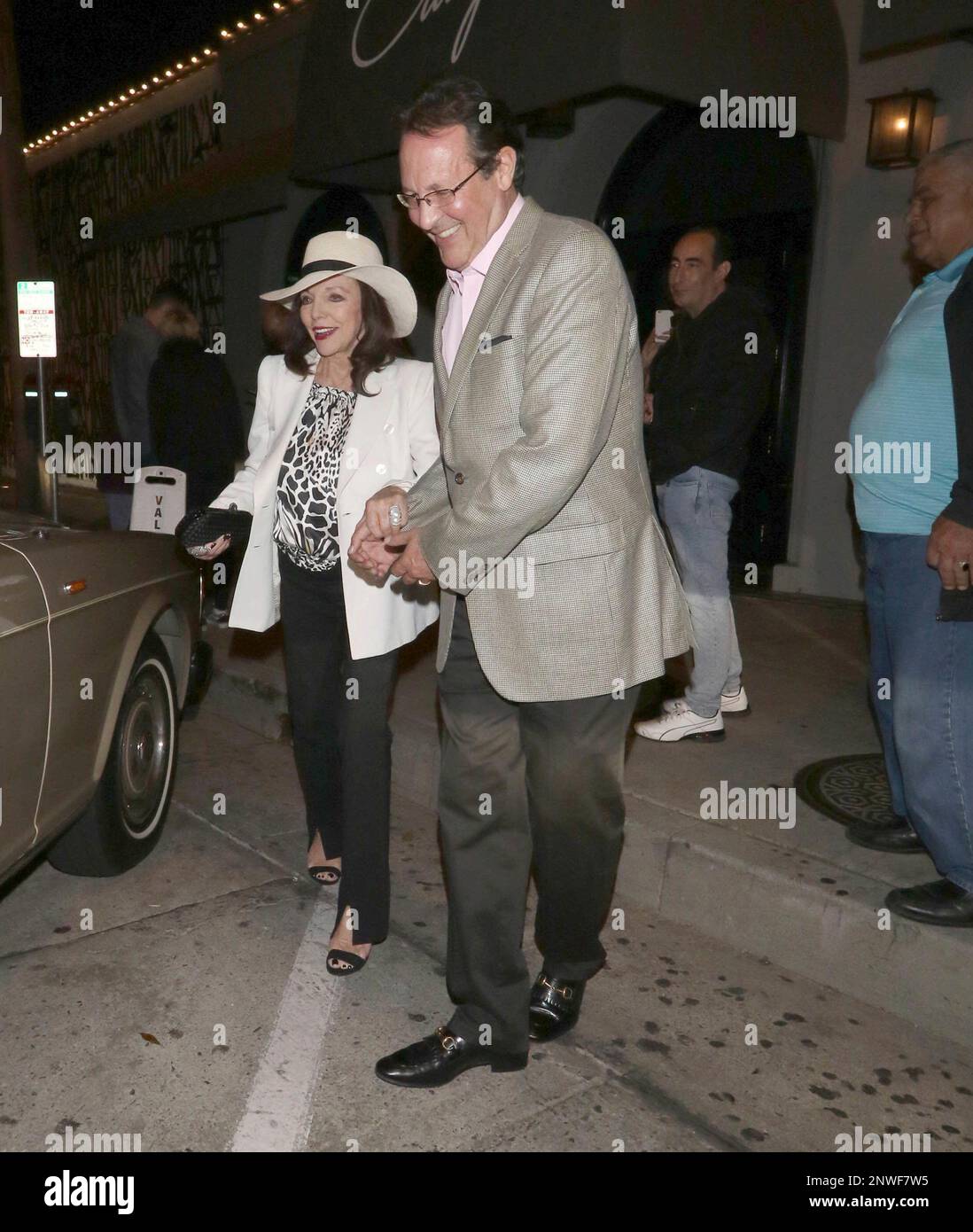 Photo by: gotpap/STAR MAX/IPx 2018 10/22/18 Joan Collins and Percy ...