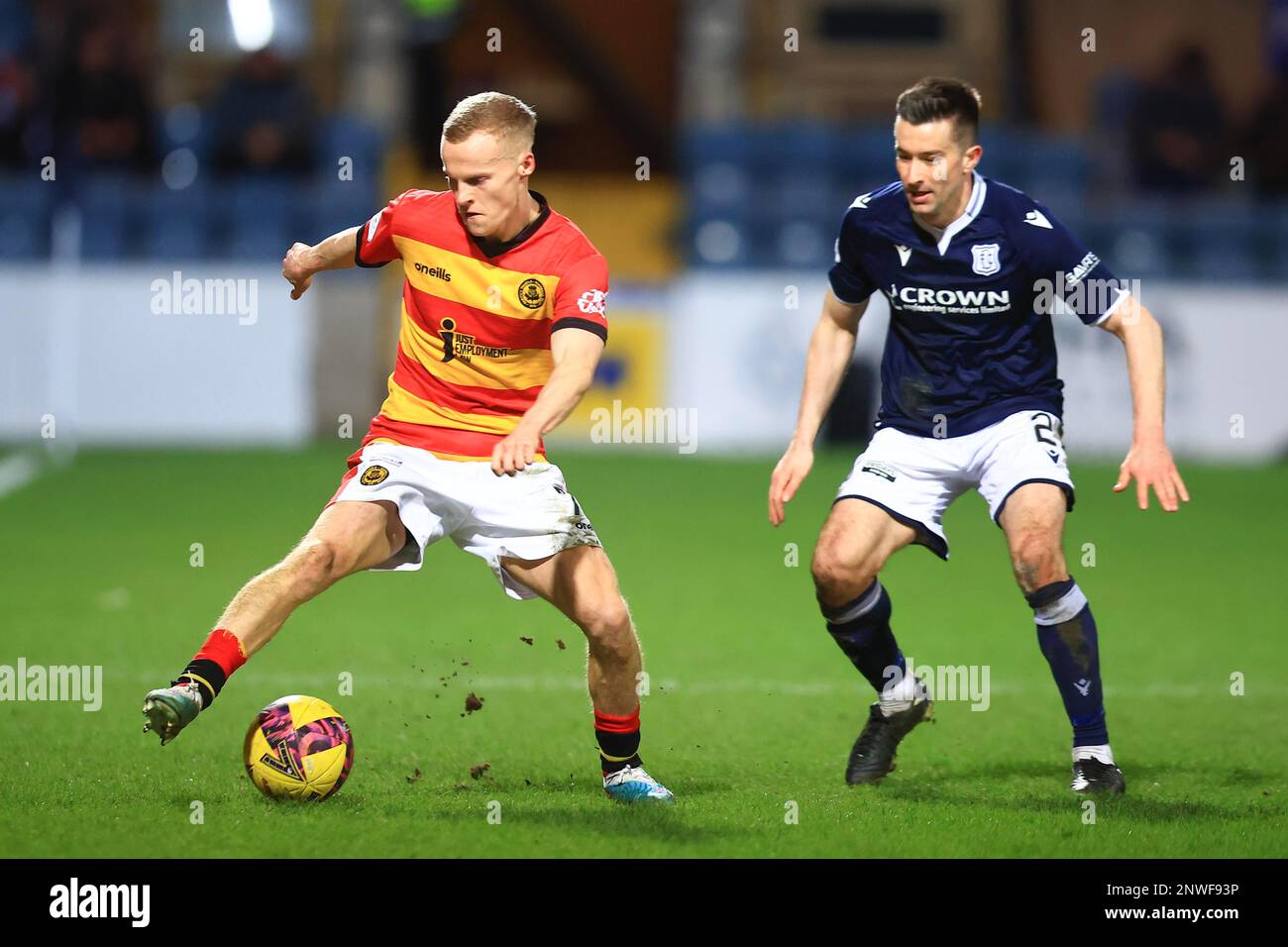 28th February 2023; Dens Park, Dundee, Scotland: Scottish Championship ...