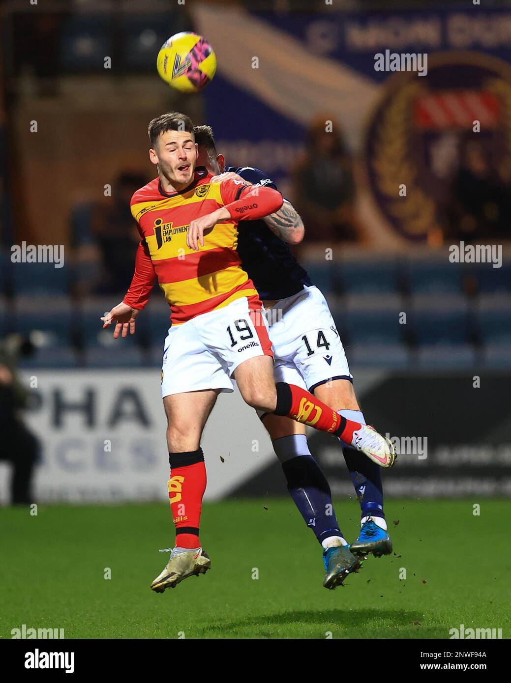 28th February 2023; Dens Park, Dundee, Scotland: Scottish Championship ...