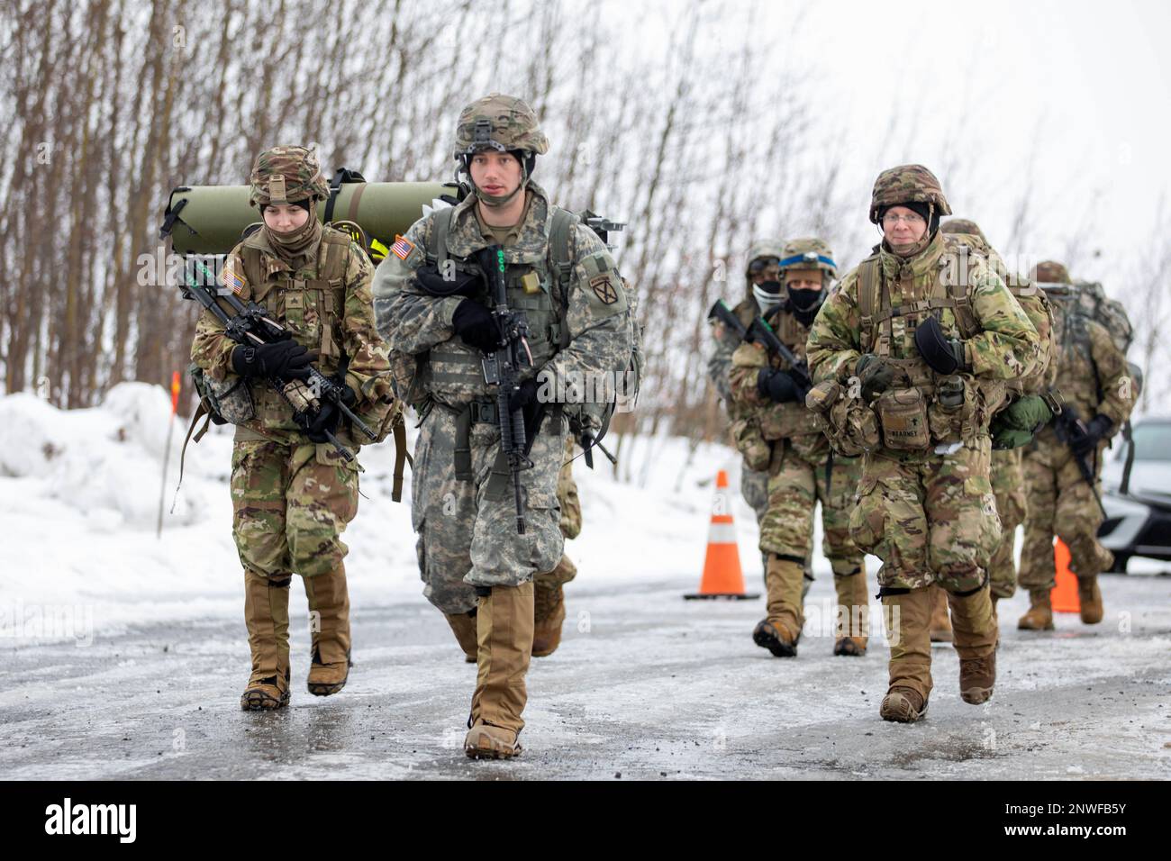 U.S. Army Soldiers from across the 10th Mountain Division participate ...