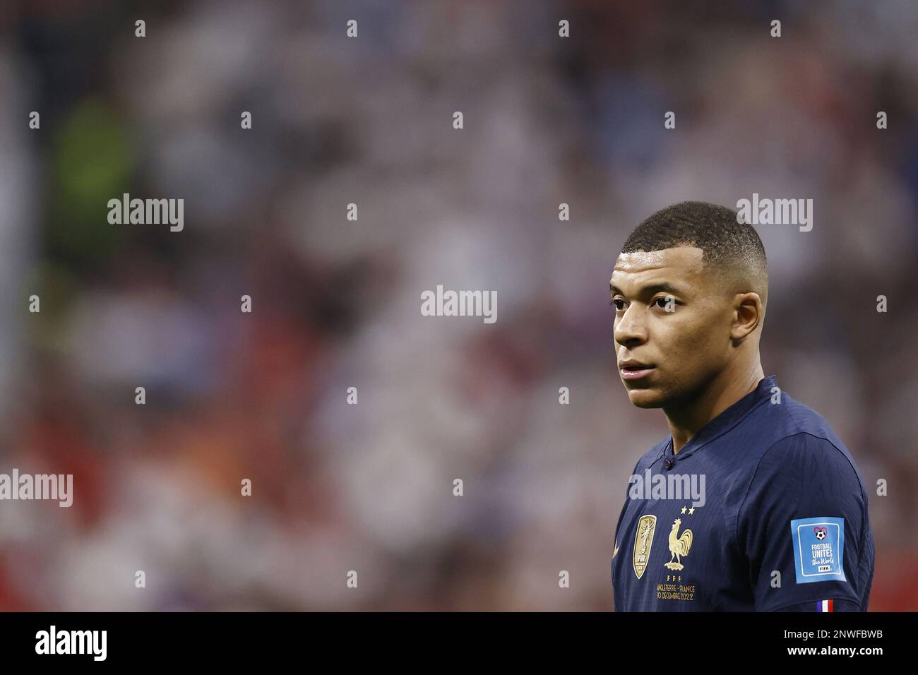 AL KHOR - Kylian Mbappe of France during the FIFA World Cup Qatar 2022 ...
