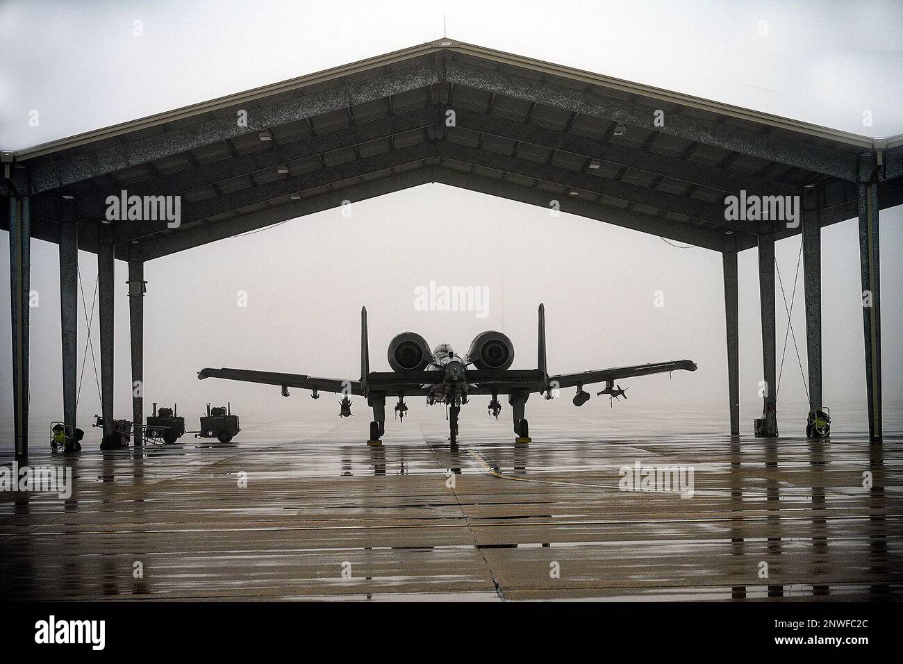 An A-10 Thunderbolt II from the 107th Fighter Squadron, Selfridge Air ...
