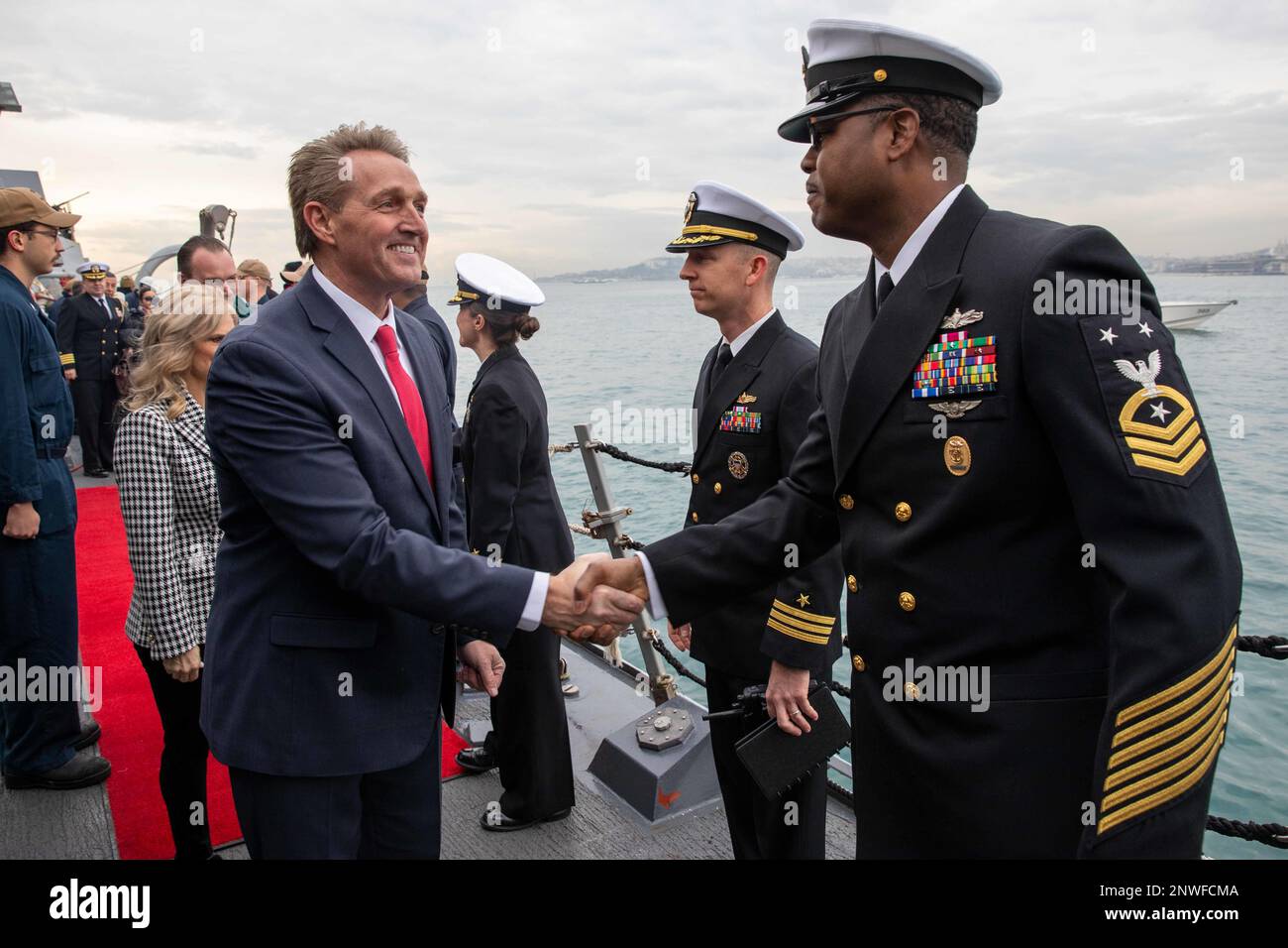 230203-N-EH998-1156 ISTANBUL, Turkey (Feb. 3, 2023) Command Master ...