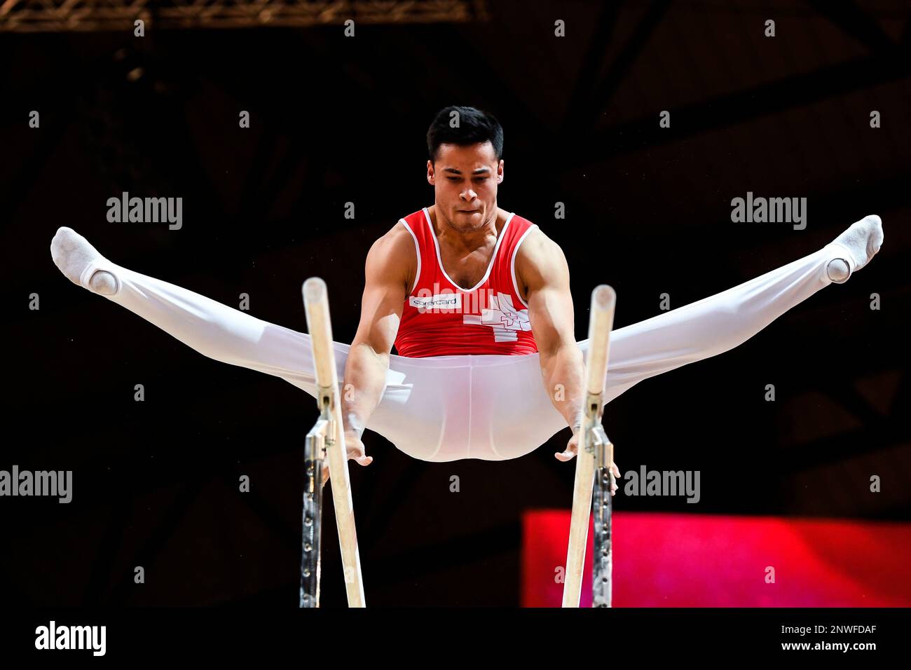 October 21, 2018 - Doha, Qatar - EDDY YUSOF from Switzerland practices ...