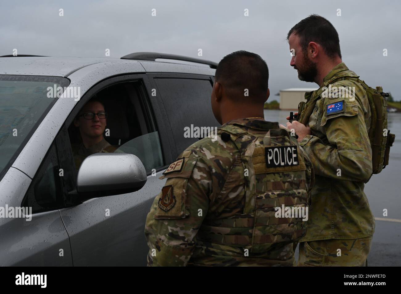 (From left to right) U.S. Air Force Staff Sergeant Channa Thol, 36th ...