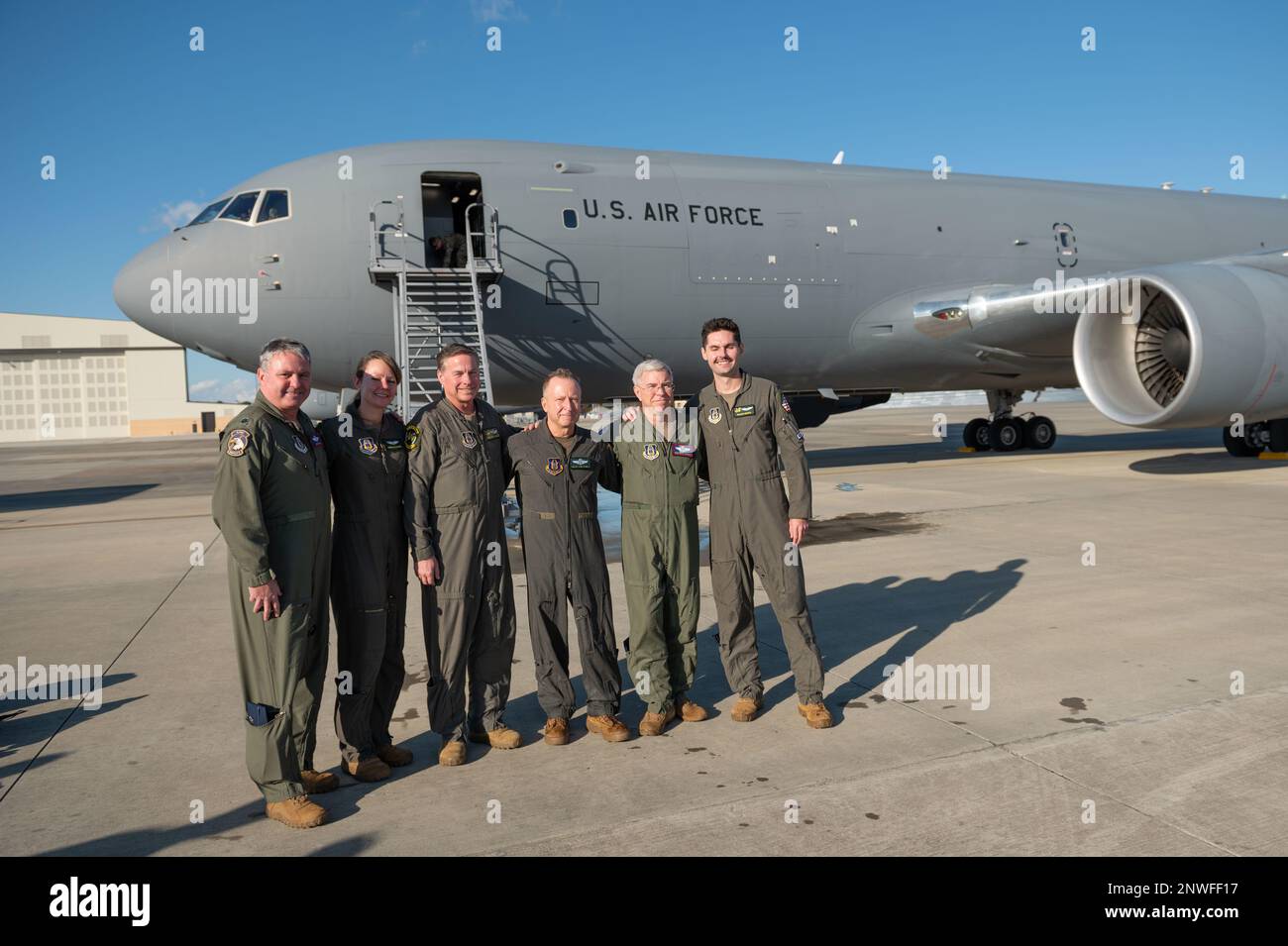 Chief Master Sgt. Tony Parris, 77th Air Refueling Squadron boom ...