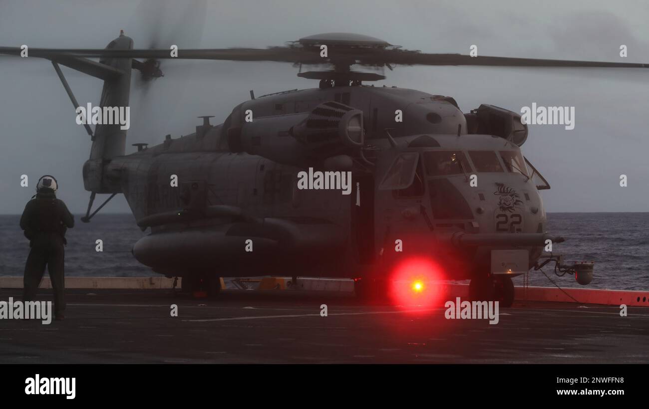 SOUTH CHINA SEA (Jan. 6, 2023) – U.S. Marine Corps Cpl. Matthew Himle ...