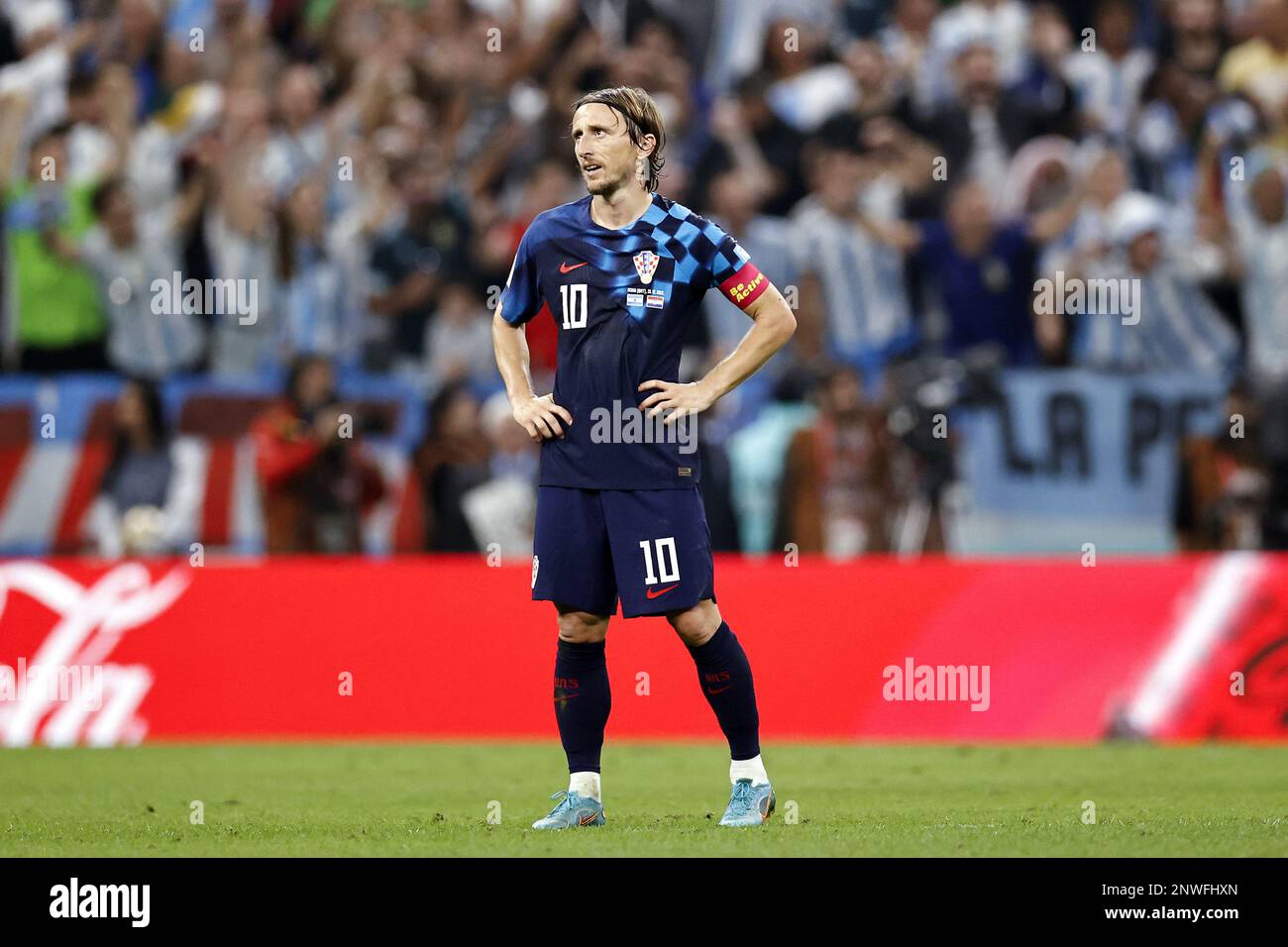 AL DAAYEN - Luka Modric of Croatia during the FIFA World Cup Qatar 2022 ...