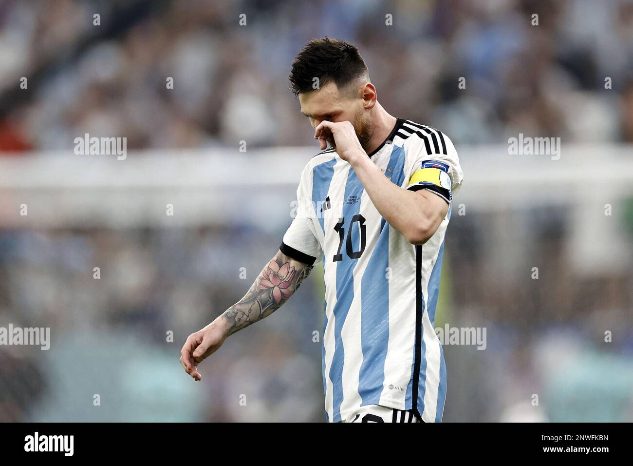 AL DAAYEN - Lionel Messi of Argentina during the FIFA World Cup Qatar ...
