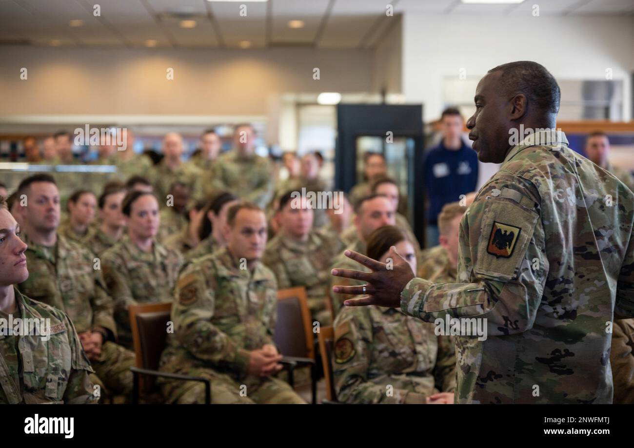 U.S. Air Force Chief Master Sgt. Maurice L. Williams, command chief ...