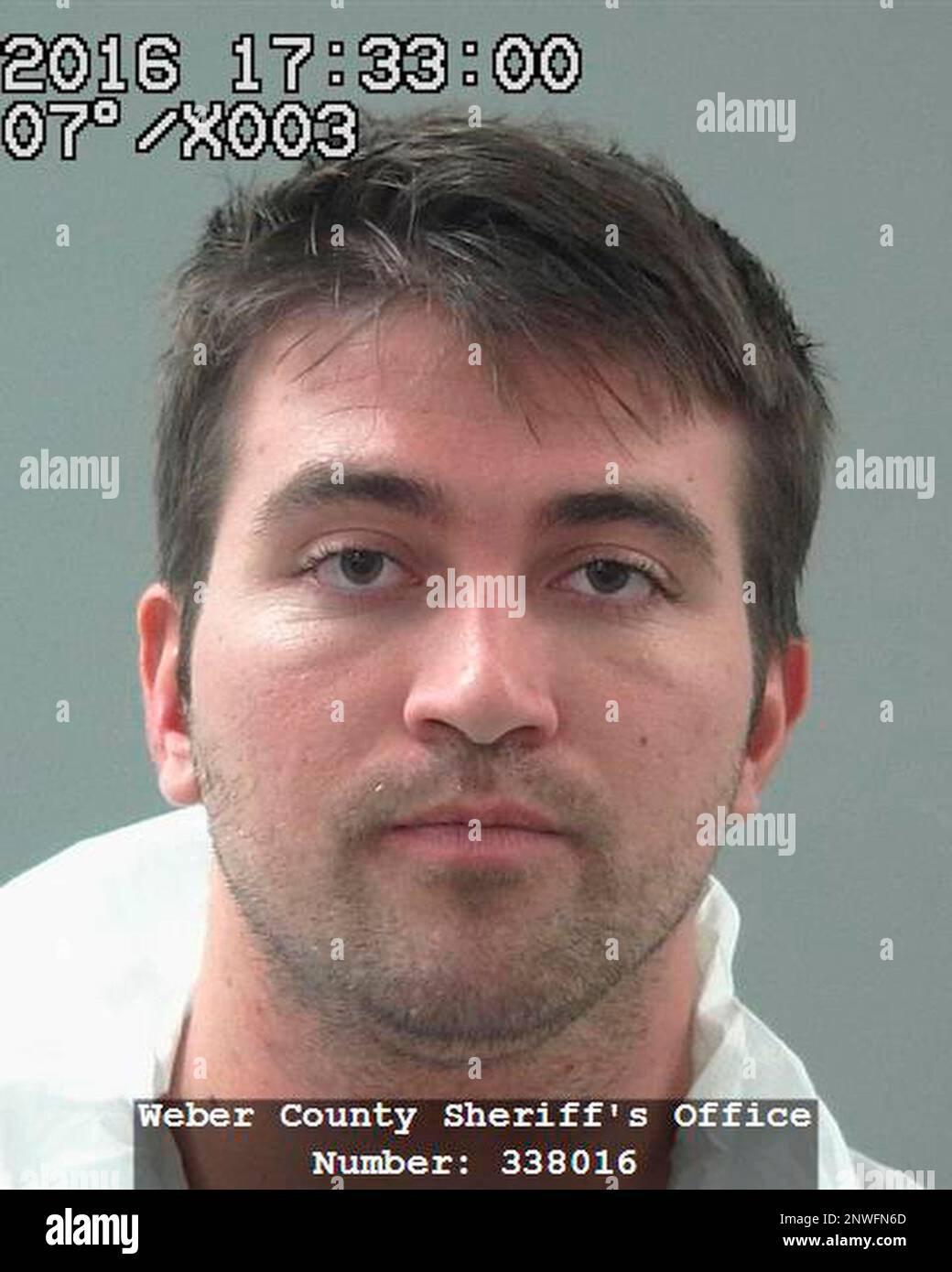 FILE - This bookiing photo provided by the Weber County Sheriff's ...