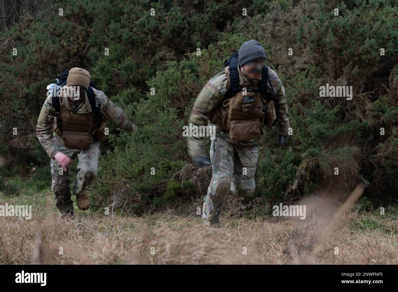 U.S. Air Force Airmen from the 352nd Special Operations Wing and the ...