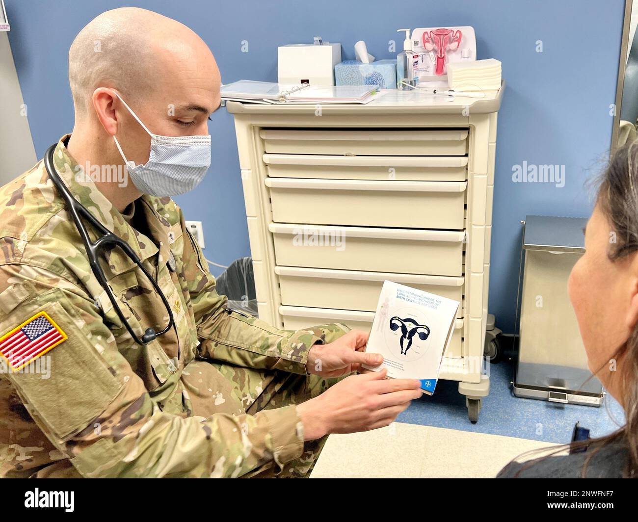 Dr. Robert Olp, chief of OB/GYN for Bayne-Jones Army Community Hospital ...