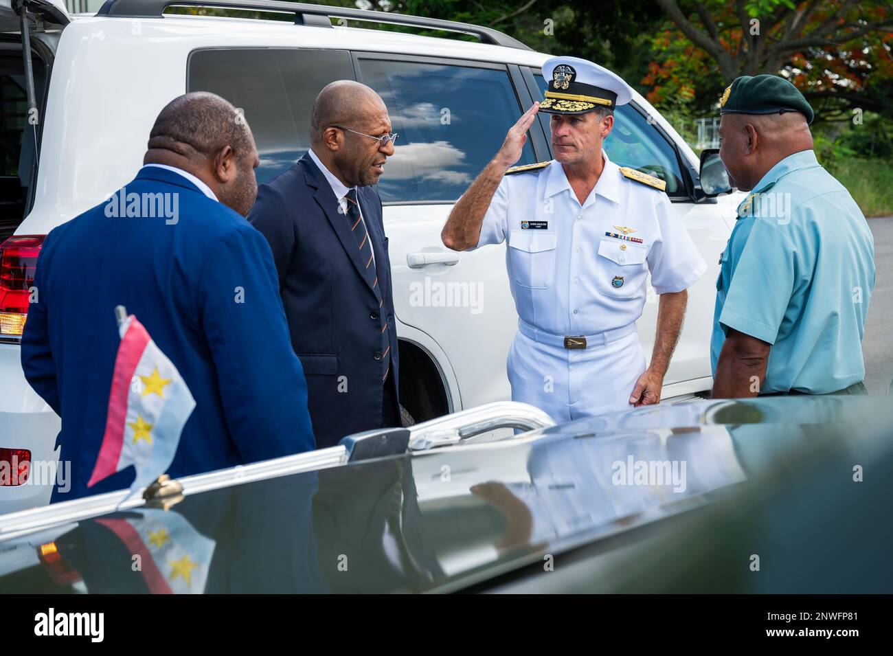 PORT MORESBY, Papua New Guinea (Jan. 30, 2023) Adm. John C. Aquilino ...