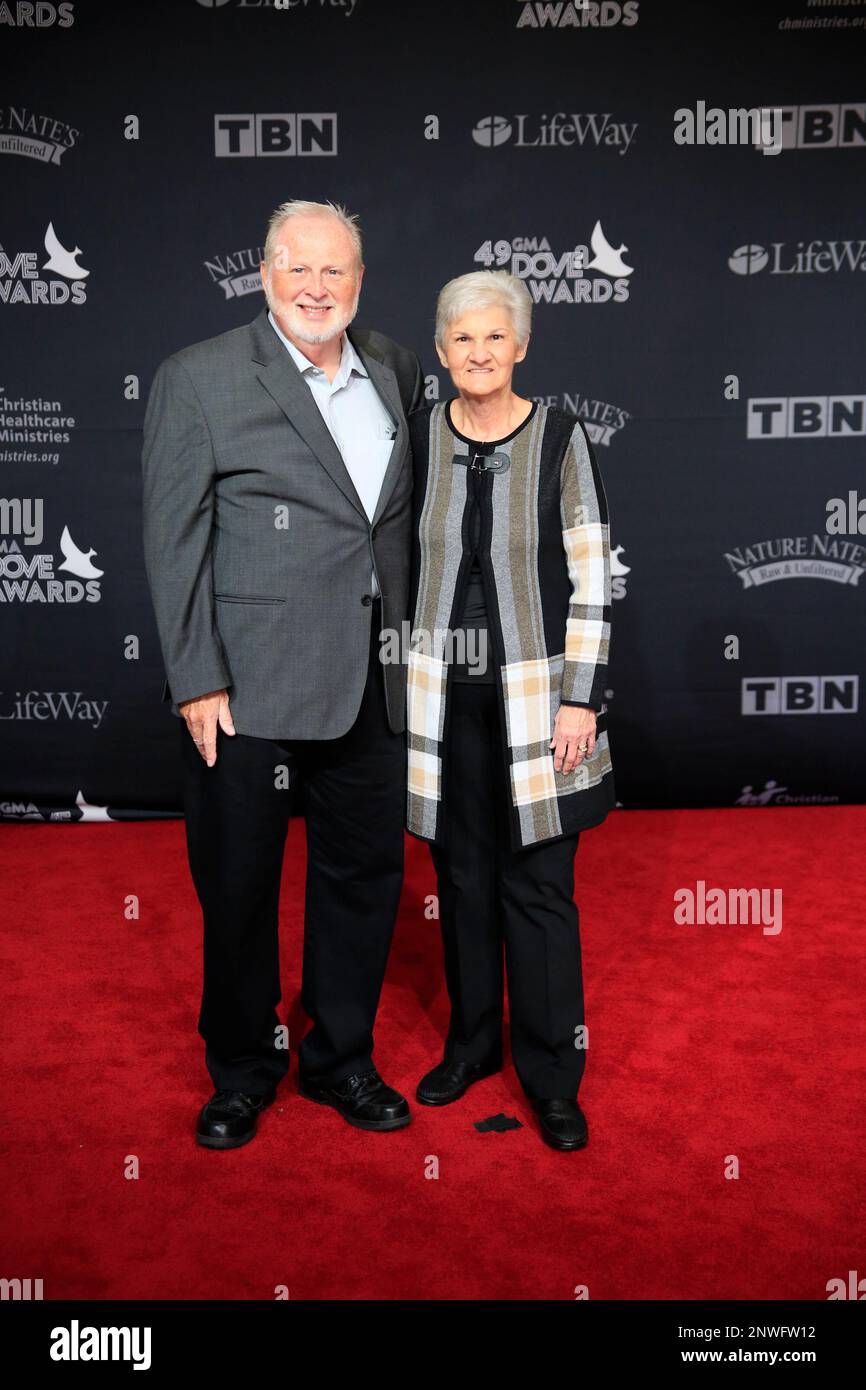 NASHVILLE, TN - OCTOBER 16: Denis and Charlotte Crumrin arrives on the ...