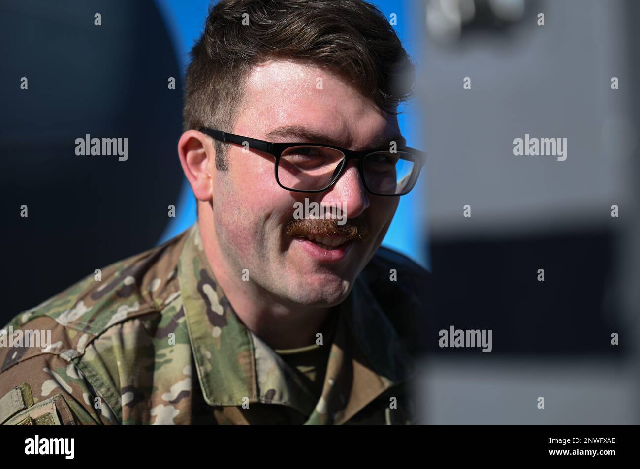 U.S. Air Force Staff Sgt. Daniel Rosser, 87th Electronic Warfare ...