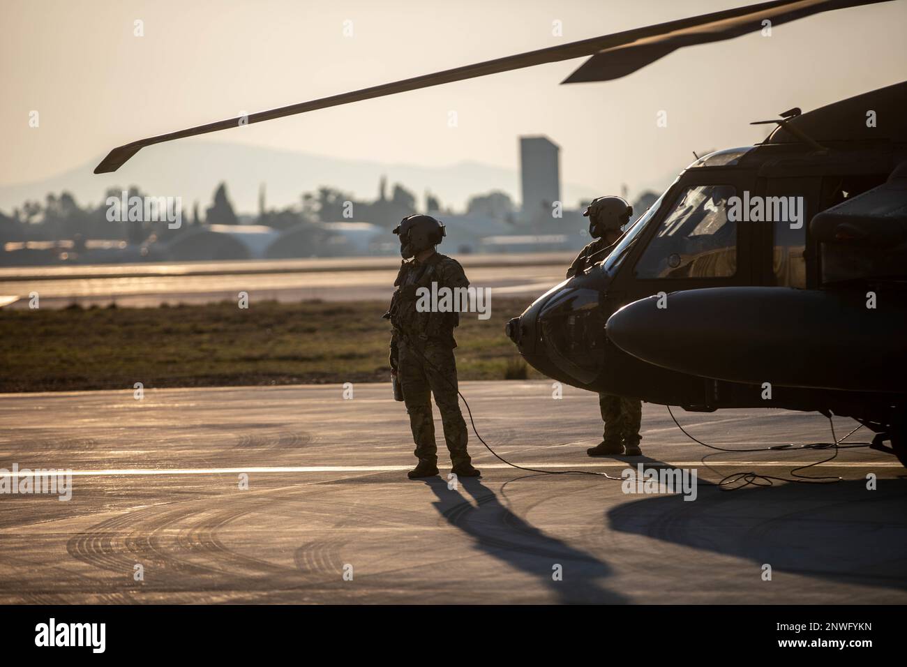 U.S. Army Soldier assigned to 3rd Battalion, 501st Aviation Regiment ...