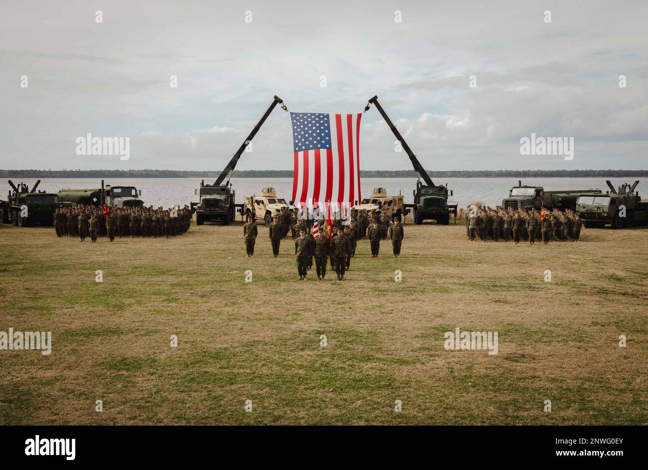U.S. Marines with Motor Transport Maintenance Company (MTMC), 2nd ...