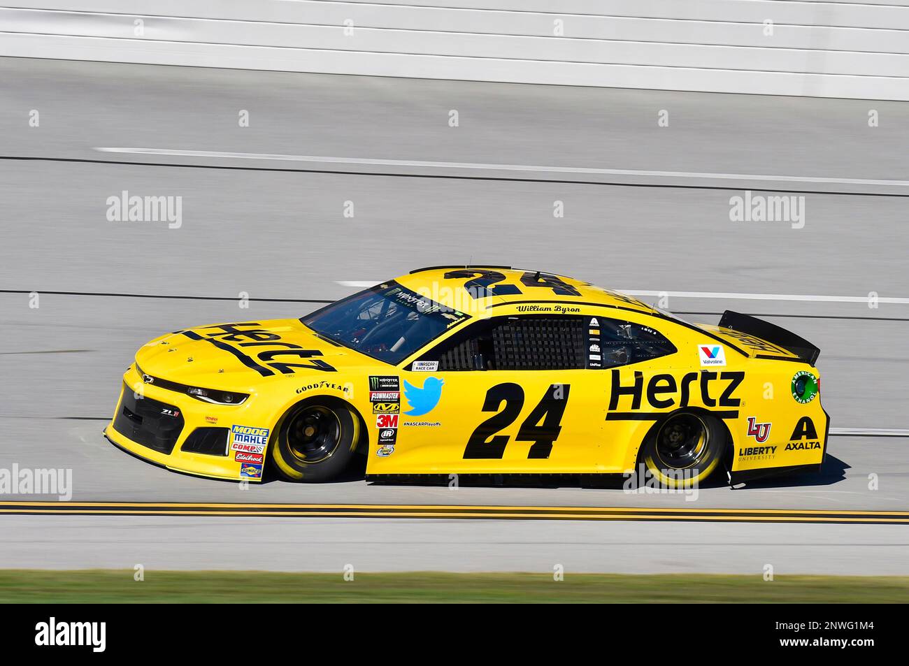#24: William Byron, Hendrick Motorsports, Chevrolet Camaro Hertz during ...