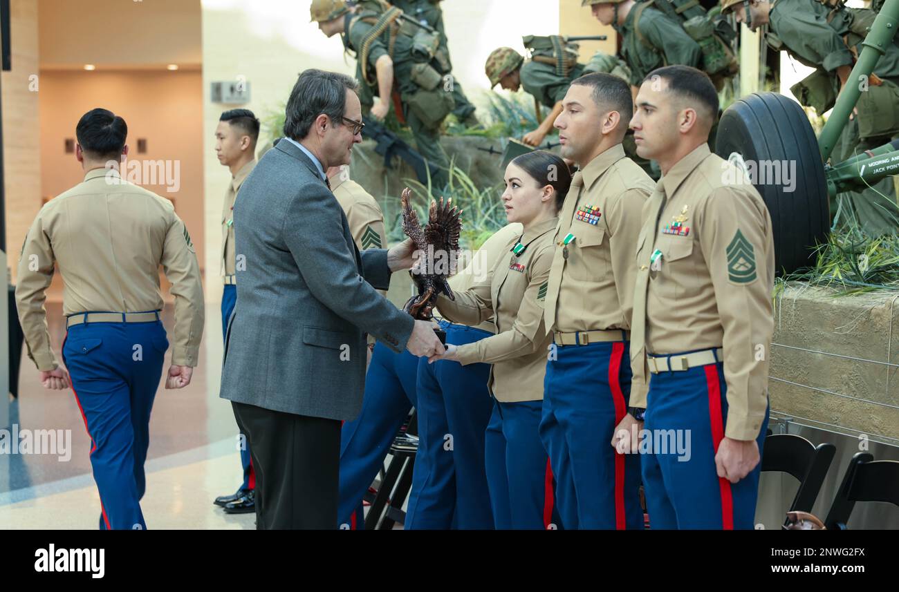U.S. Marine Corps Sgt. Alexandra Martin, marine security guard (MSG ...