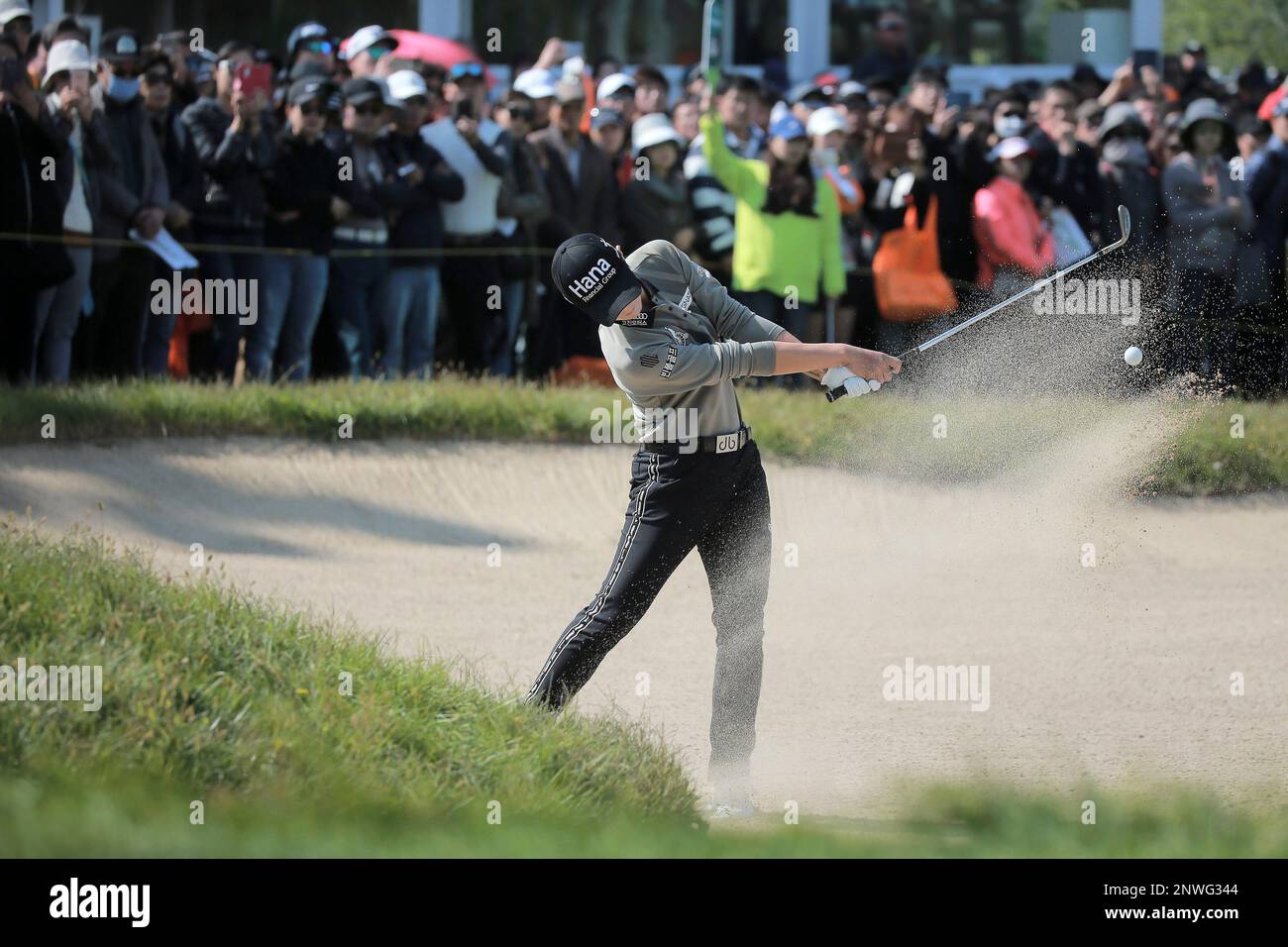 October 13, 2018 - Incheon, South Korea - Sung Hyun Park of South Korea ...