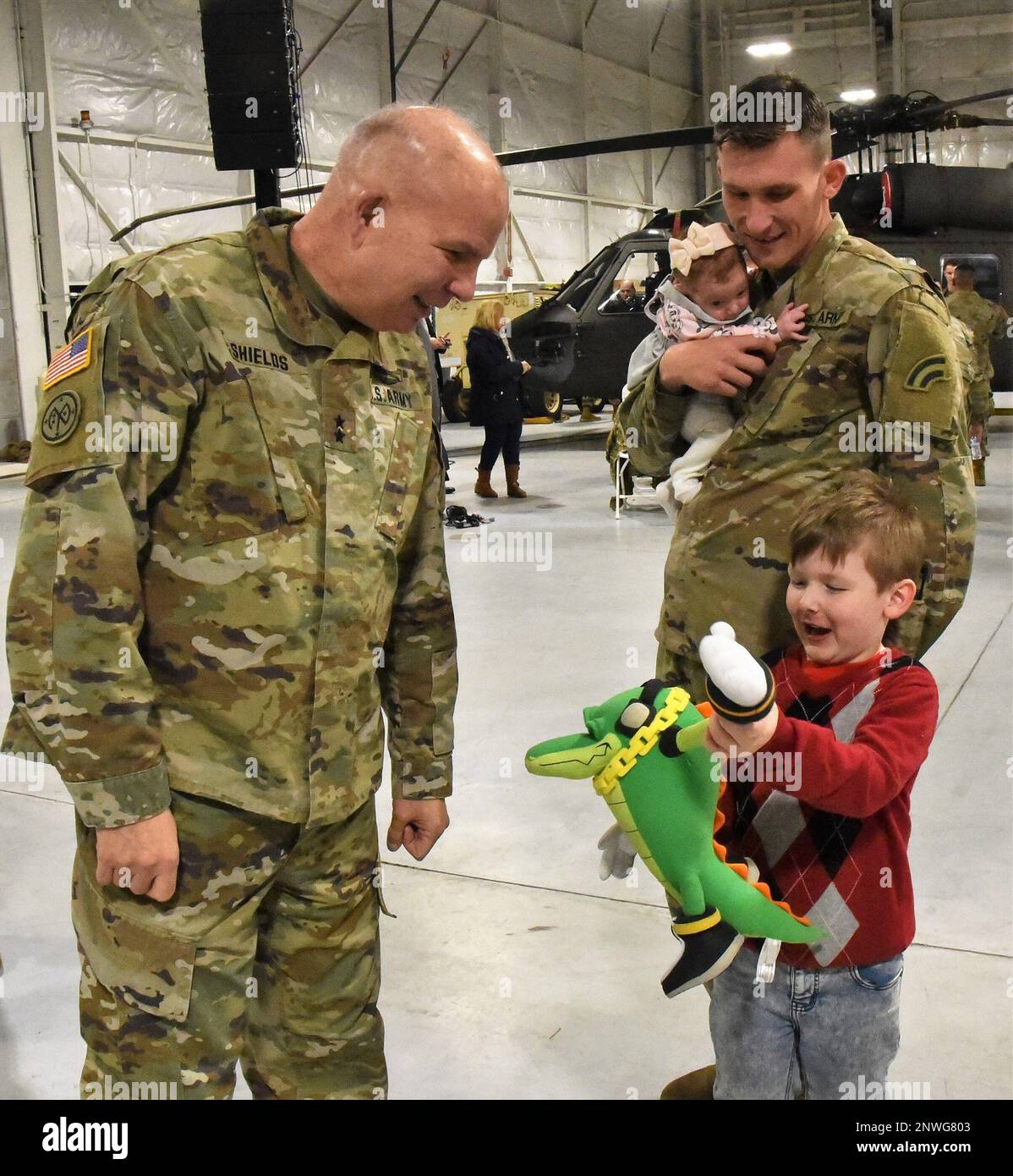 New York Army National Guard Major General Ray Shields, the adjutant ...