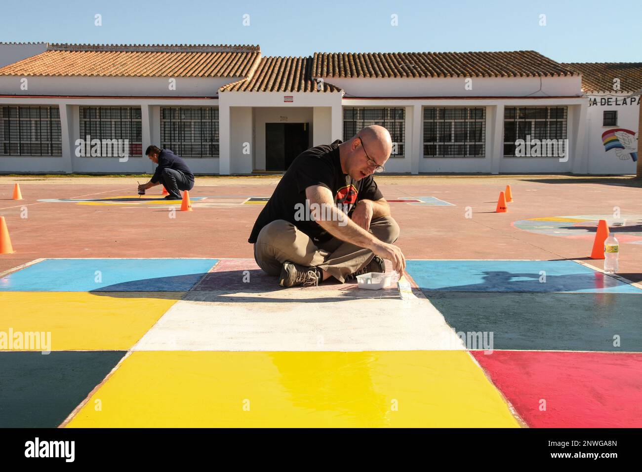 NAVAL STATION ROTA, Spain (February 3, 2023) Master-at-Arms 2nd Class ...