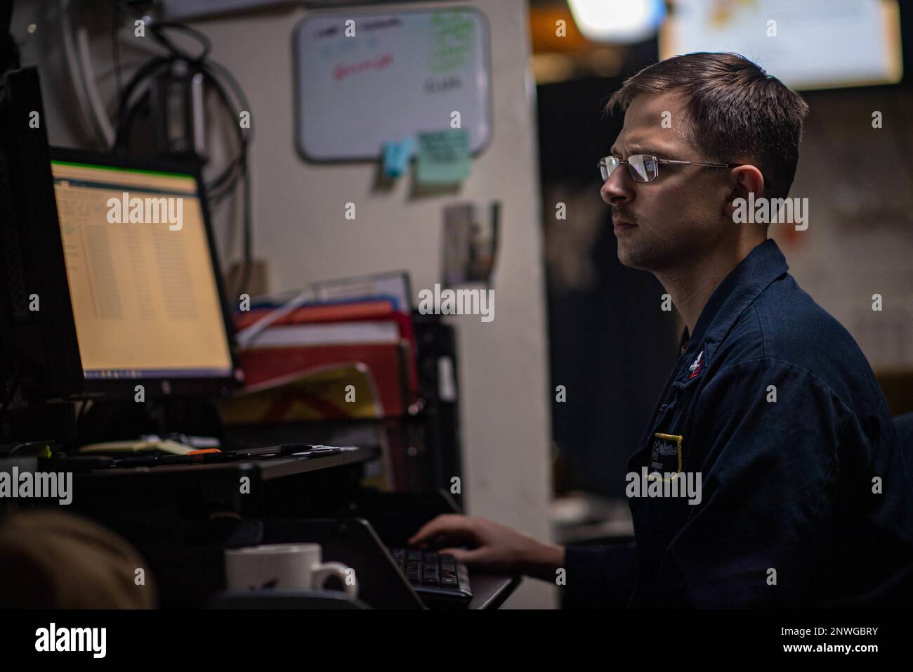 230103-N-KU796-1053 PHILIPPINE SEA (Jan. 3, 2023) U.S. Navy Legalman ...