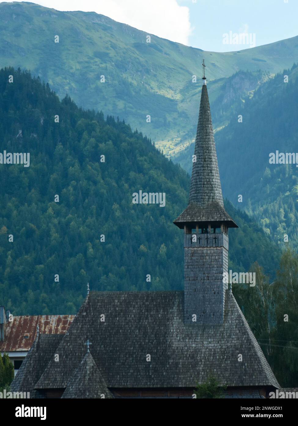 Bell belfry wood hi-res stock photography and images - Alamy