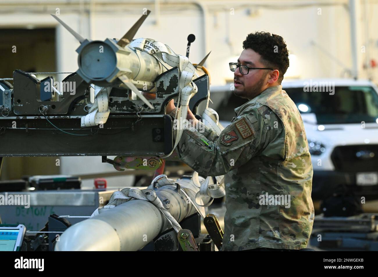 U.S. Air Force weapons loaders compete in the Load Crew of the Year ...