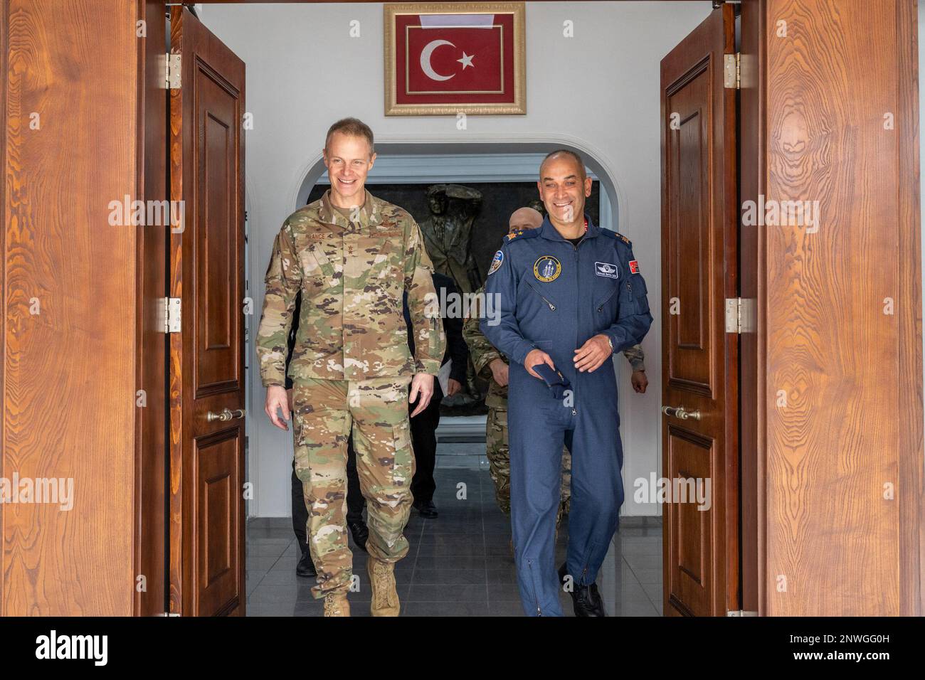 U.S. Air Force Maj. Gen. Derek C. France, Third Air Force commander ...