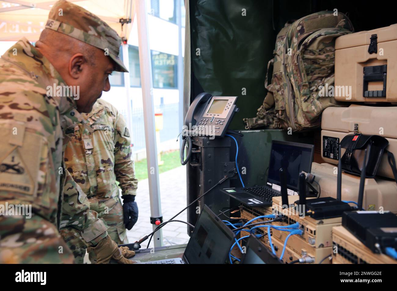 U.S. Army General Darryl A. Williams, Commanding General, U.S. Army Europe and Africa, speaks ...