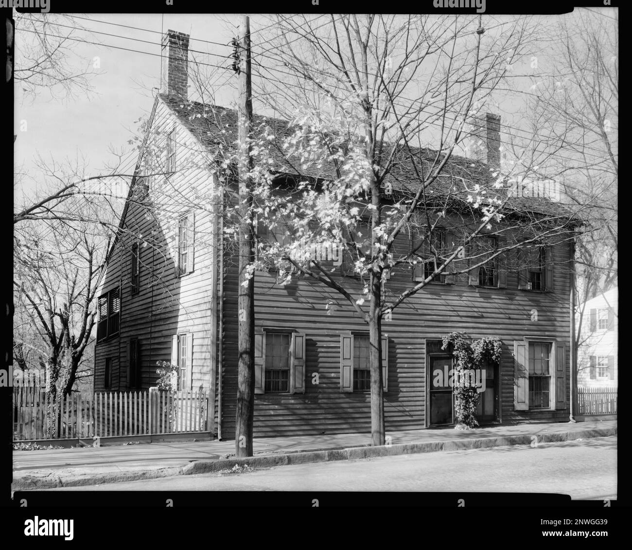 Old House, Winston Salem, Forsyth County, North Carolina. Carnegie ...