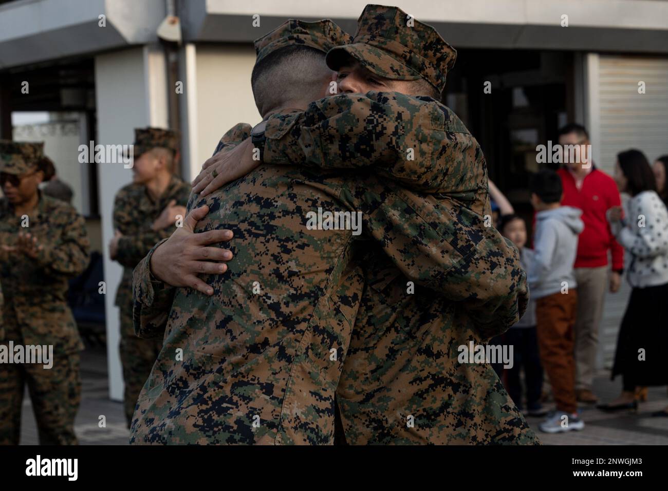 U.S. Marines with Marine Air Control Group (MACG) 18 participate in a ...