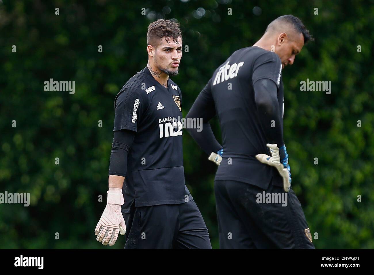 SP - Sao Paulo - 09/10/2018 - Training of Sao Paulo - Jean (e) and ...