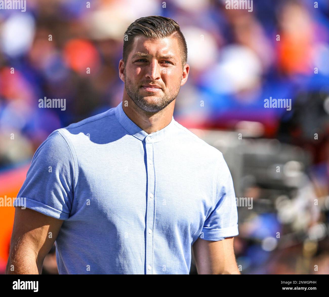 Oct 6 - Gainesville, FL, U.S.: Florida alumnus Tim Tebow on the ...