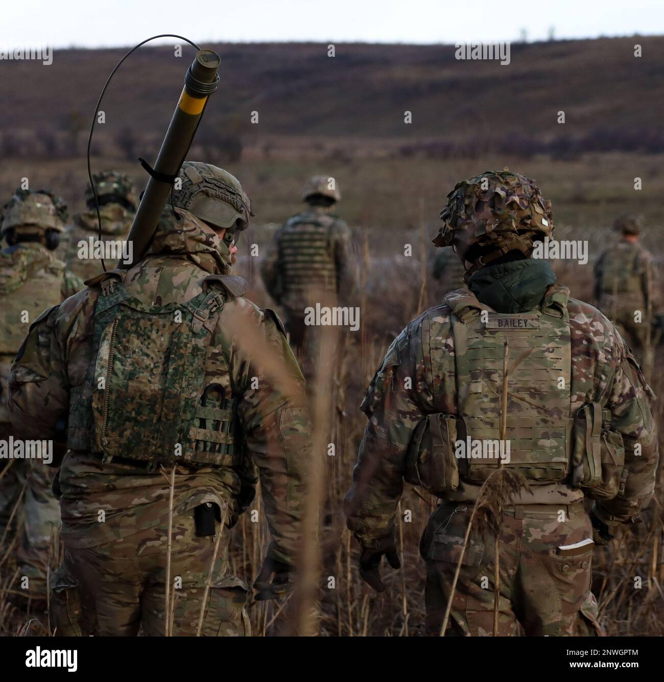 Soldiers assigned to the 39th Brigade Engineer Battalion, 2nd Brigade Combat Team “Strike ...
