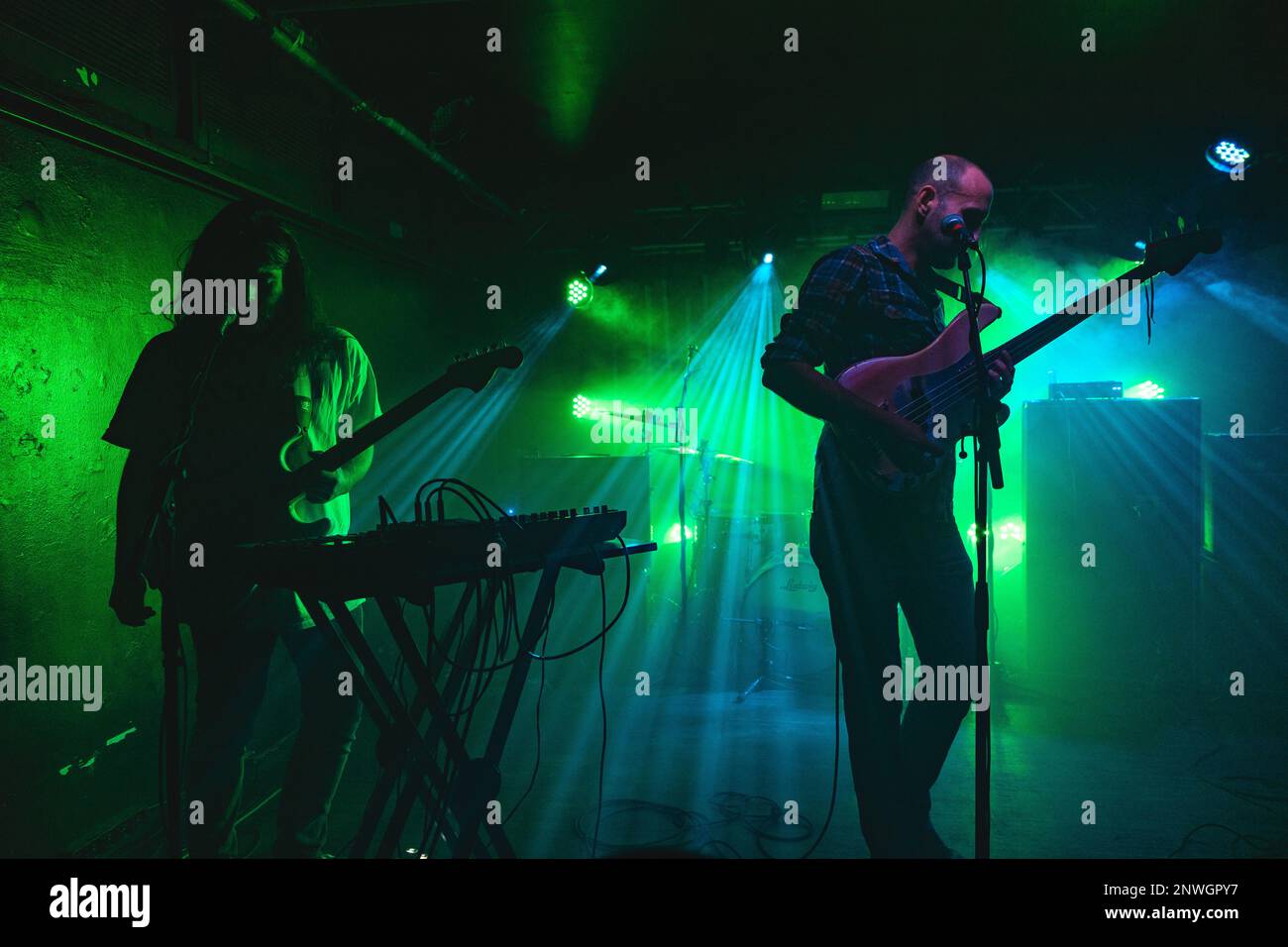 Milan, Italy, 28th Feb 2023. Canadian post punk band Preoccupations (ex ...