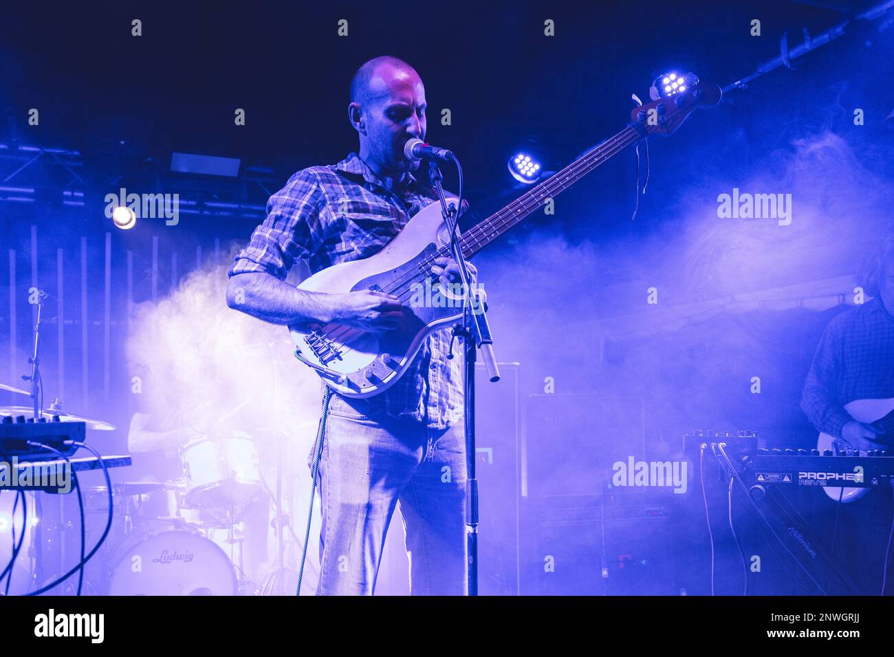 Milan, Italy, 28th Feb 2023. Canadian post punk band Preoccupations (ex ...
