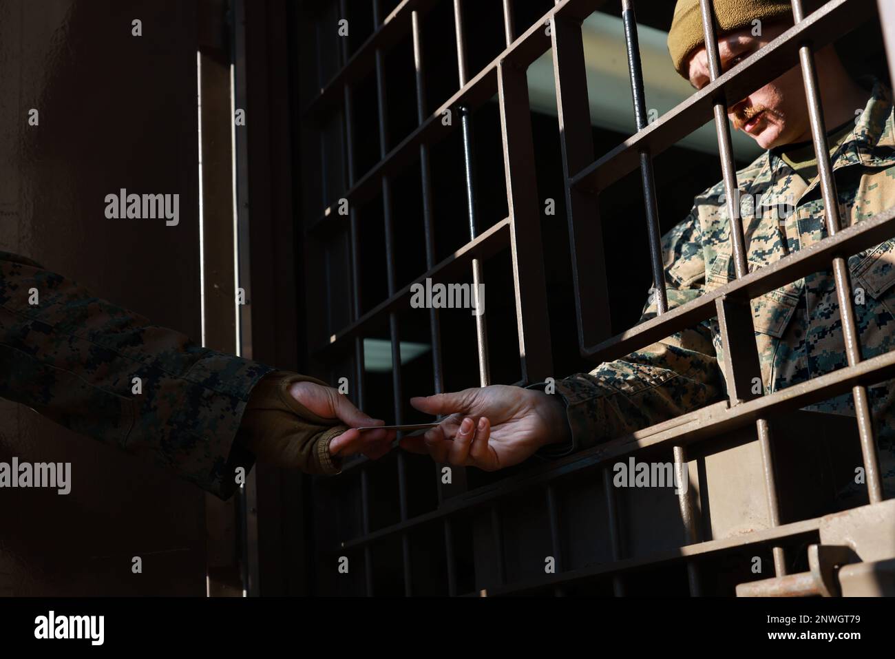 U.S. Marine Sgt. Ethan Jara, an ammo technician with III Marine ...