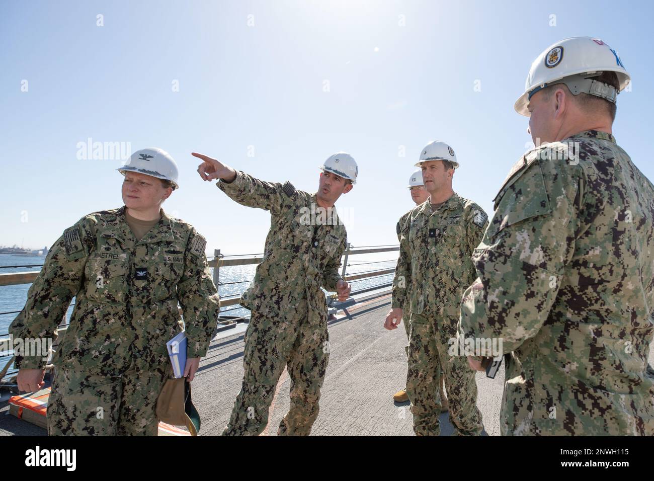 Rear Adm. Mark Melson, commander, Logistics Group Western Pacific/Task ...
