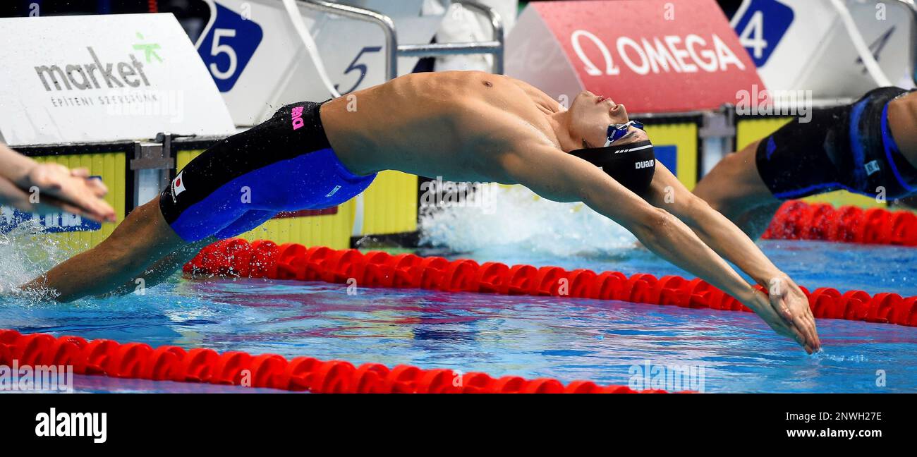 Ryosuke Irie of Japan on his way to achieve third place in the men's ...