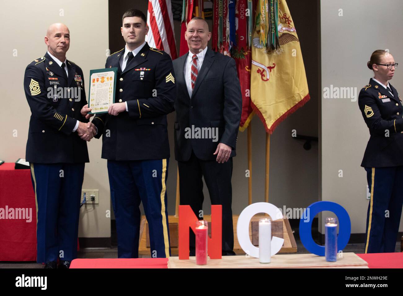 Sgt. Timothy Owens, 3rd Battalion, 27th Field Artillery Regiment, is ...