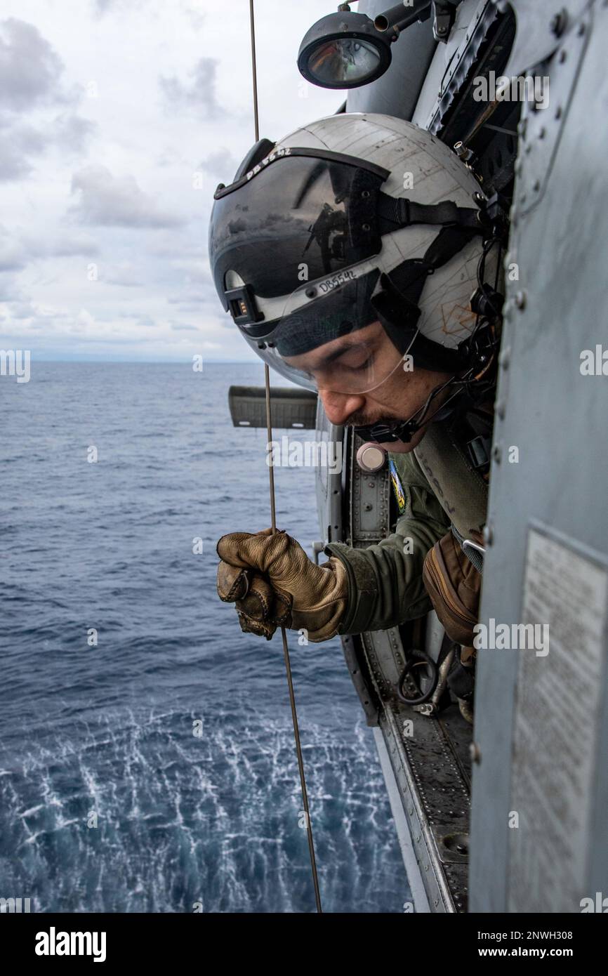 230119-N-MW880-1100 ADRIATIC SEA (Jan. 19, 2023) Naval Air Crewman ...