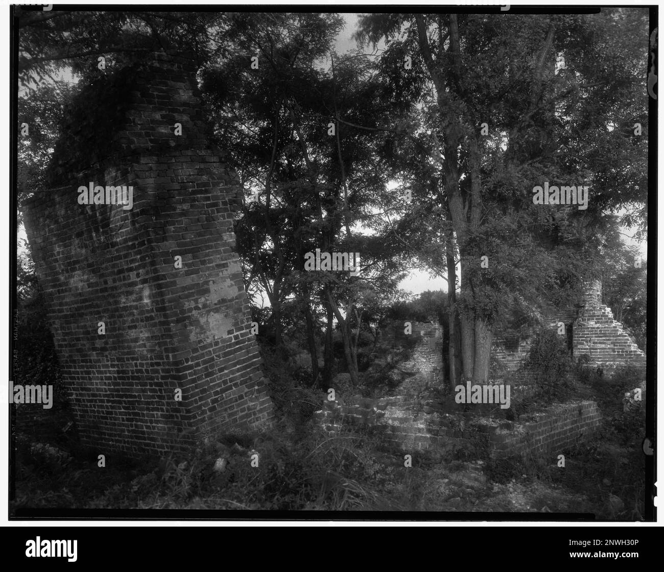 Bewdley (ruins), Lancaster Court House vic., Lancaster County, Virginia ...