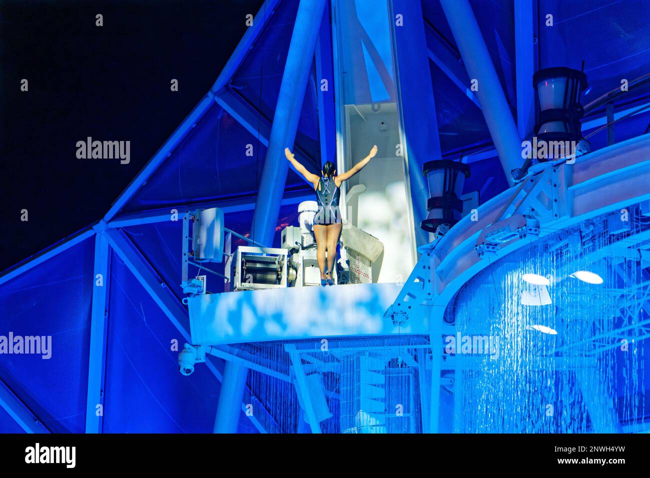 MIAMI, FLORIDA - January 29, 2023: Royal Caribbean operate over 25 ...