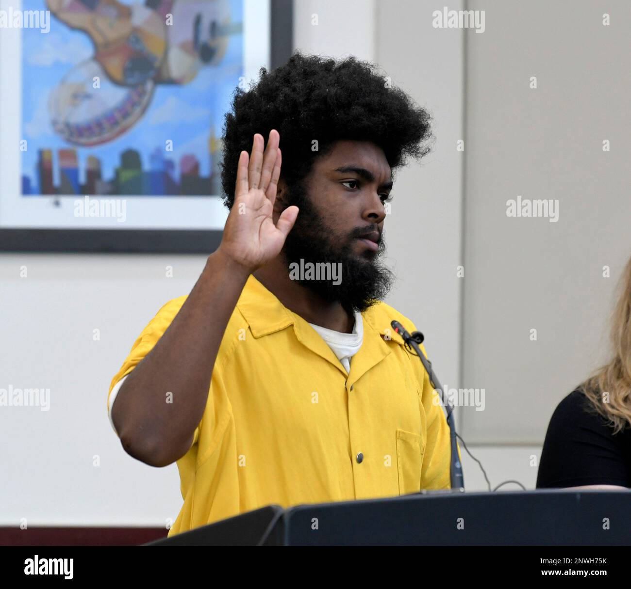 Lacory Lytle appears in court Thursday, Oct. 4, 2018, in Nashville ...