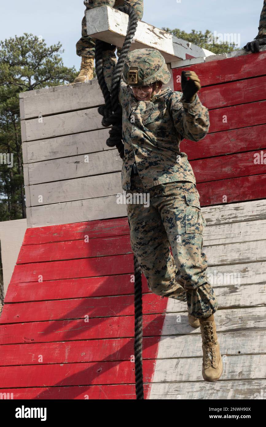 U.S. Marines Corps 2nd Lieutenant Ashley Gippe, a combat engineer ...