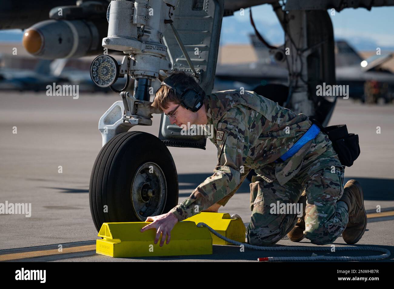 U.S. Air Force Airman Kenton McCroskey, 354th Fighter Generation ...