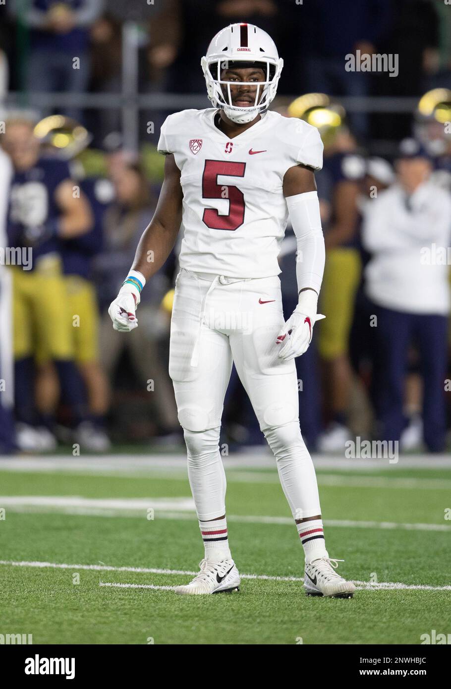 September 29, 2018: Stanford free safety Frank Buncom (5) during NCAA ...
